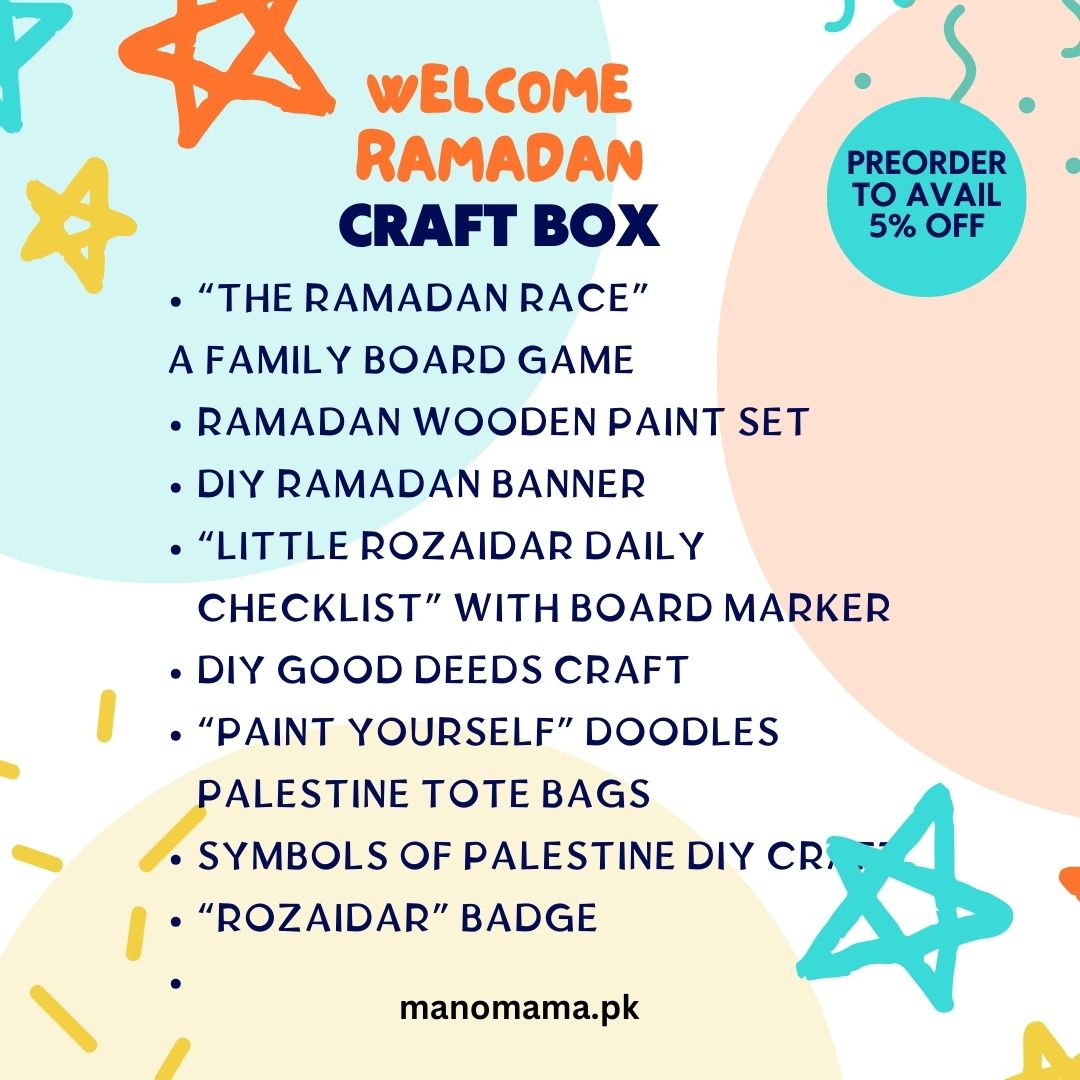 WELCOME RAMADAN CRAFT BOX – Manomama